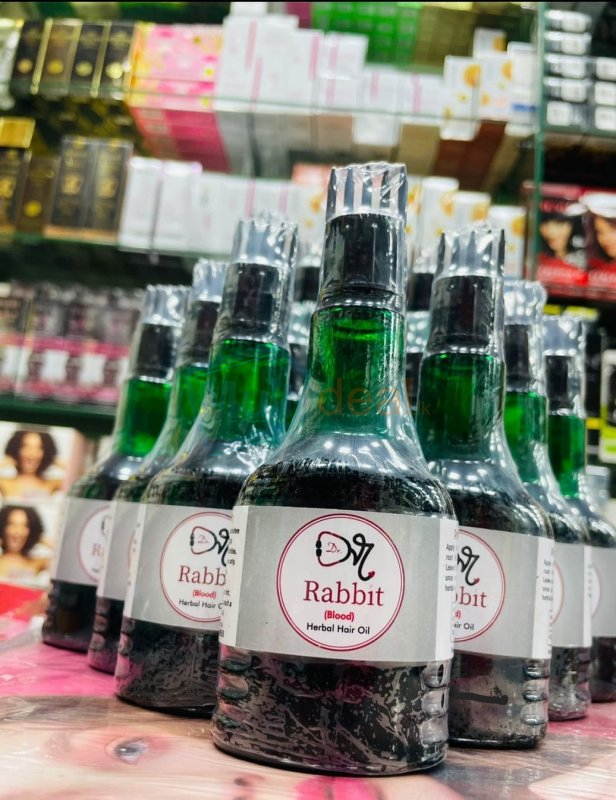 Rabbit Blood Herbal Hair Oil 100ml, Natural Rabbit Blood hair Growth ...